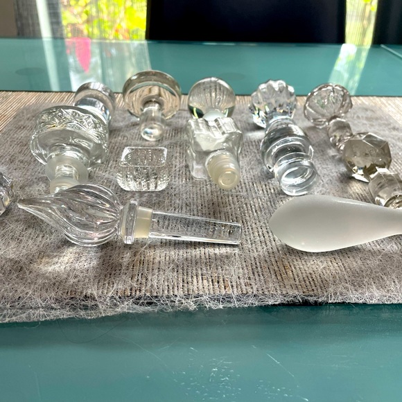 None | Dining | Vintage Liquor Bottles Tops From Italy 3 Pc All ...